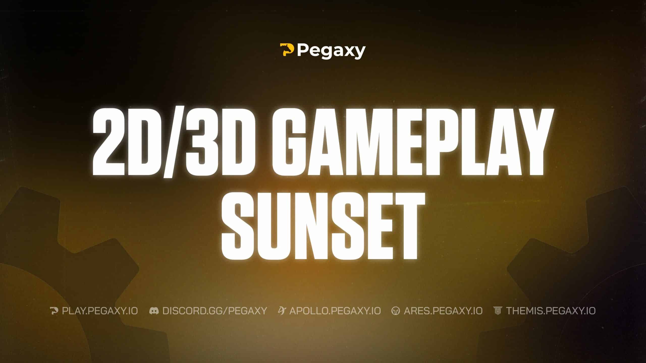Pegaxy Makes Major Shift to Player-Controlled 3D Gameplay, Sunsetting 2D/3D Games - ChainPlay.gg