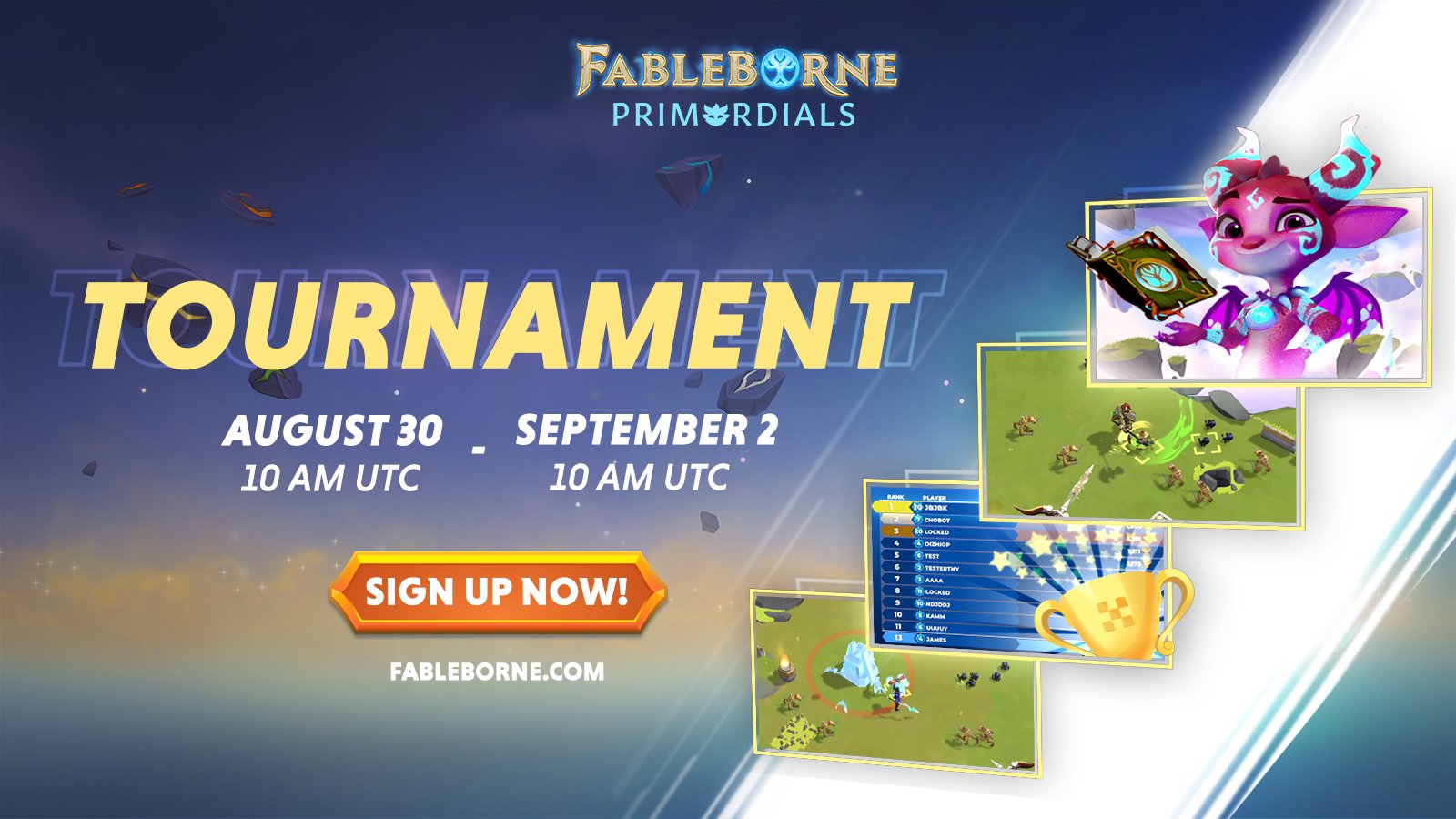 Fableborne Unveils the Spectacular Primordials Tournament - ChainPlay.gg