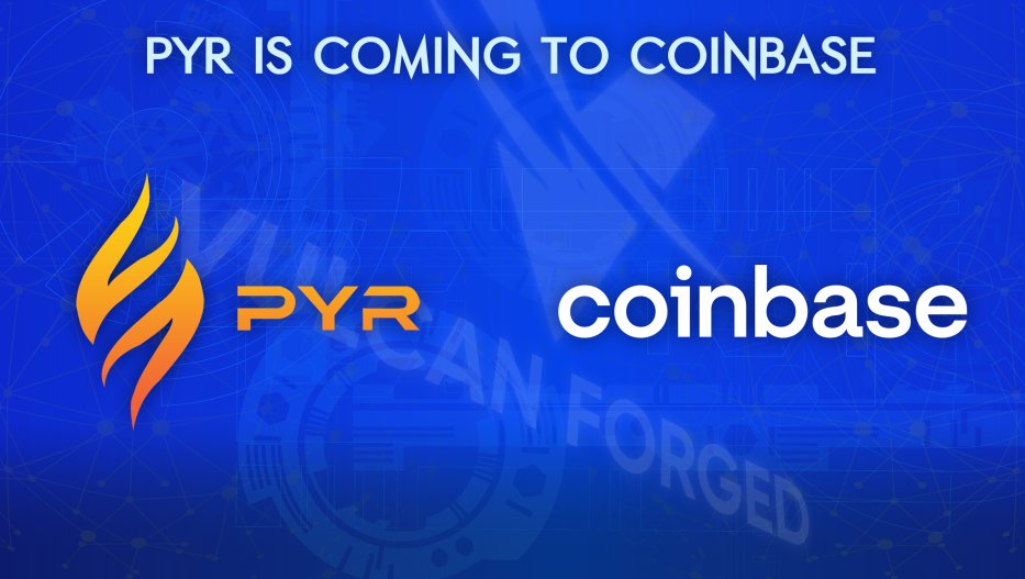 Coinbase lists Vulcan Forged Token - ChainPlay.gg