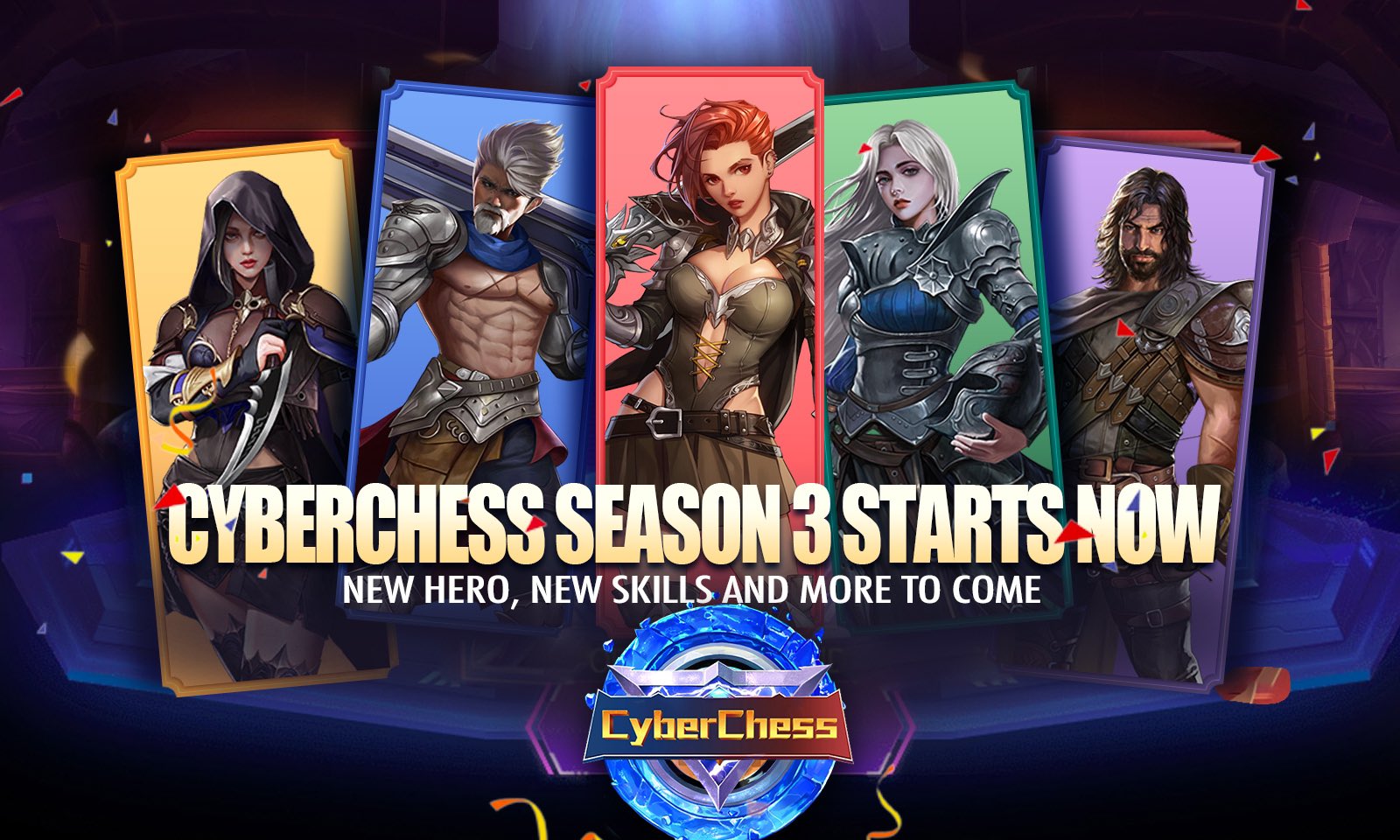 Cyberchess Season 3 Kicks Off with New Heroes, Skills, and Bigger ...