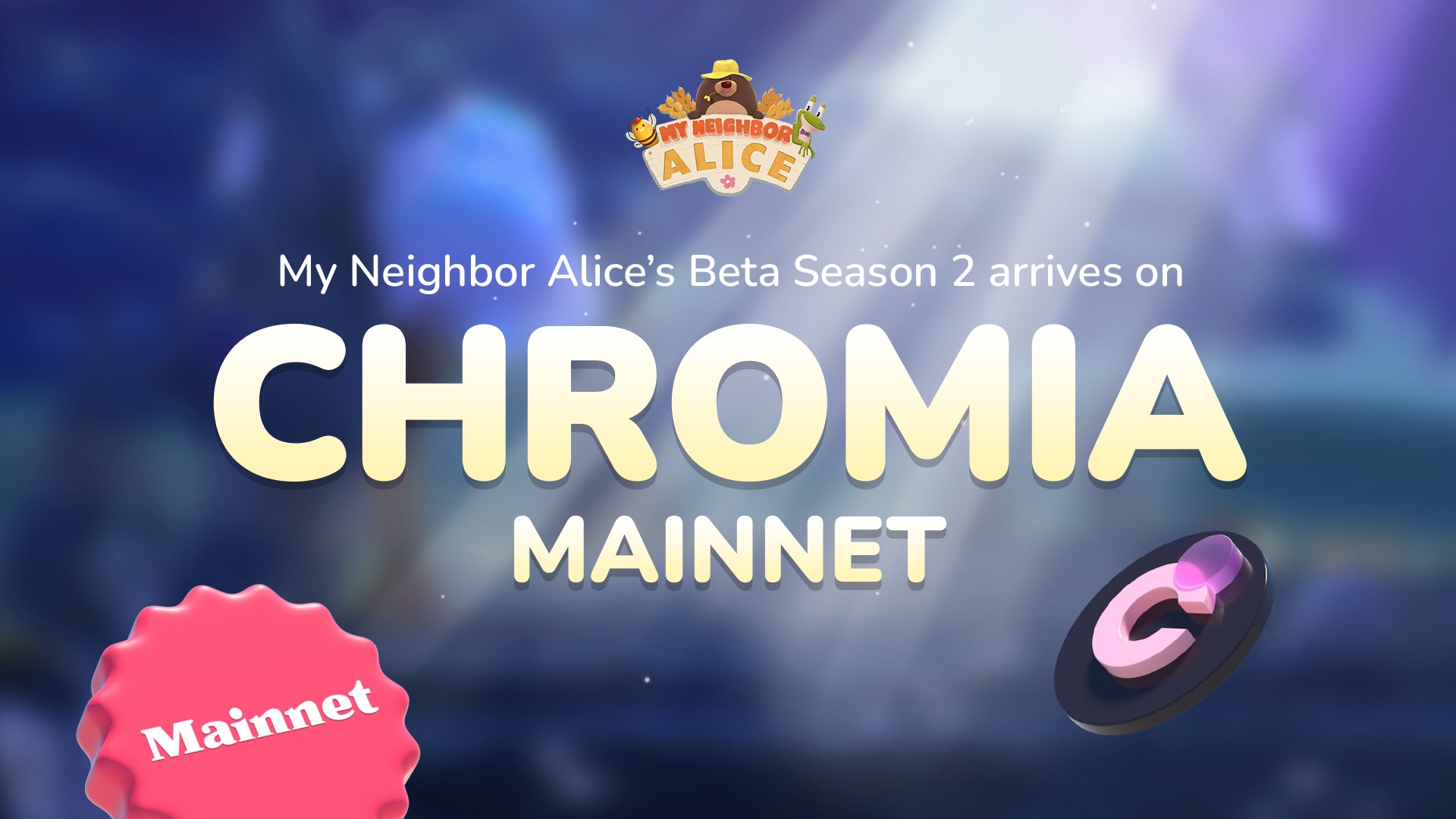 Chromia Mainnet Powers the Launch of My Neighbor Alice’s Beta Season 2 ...
