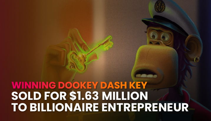 Winning Dookey Dash Key sold for $1.63 million to Billionaire ...